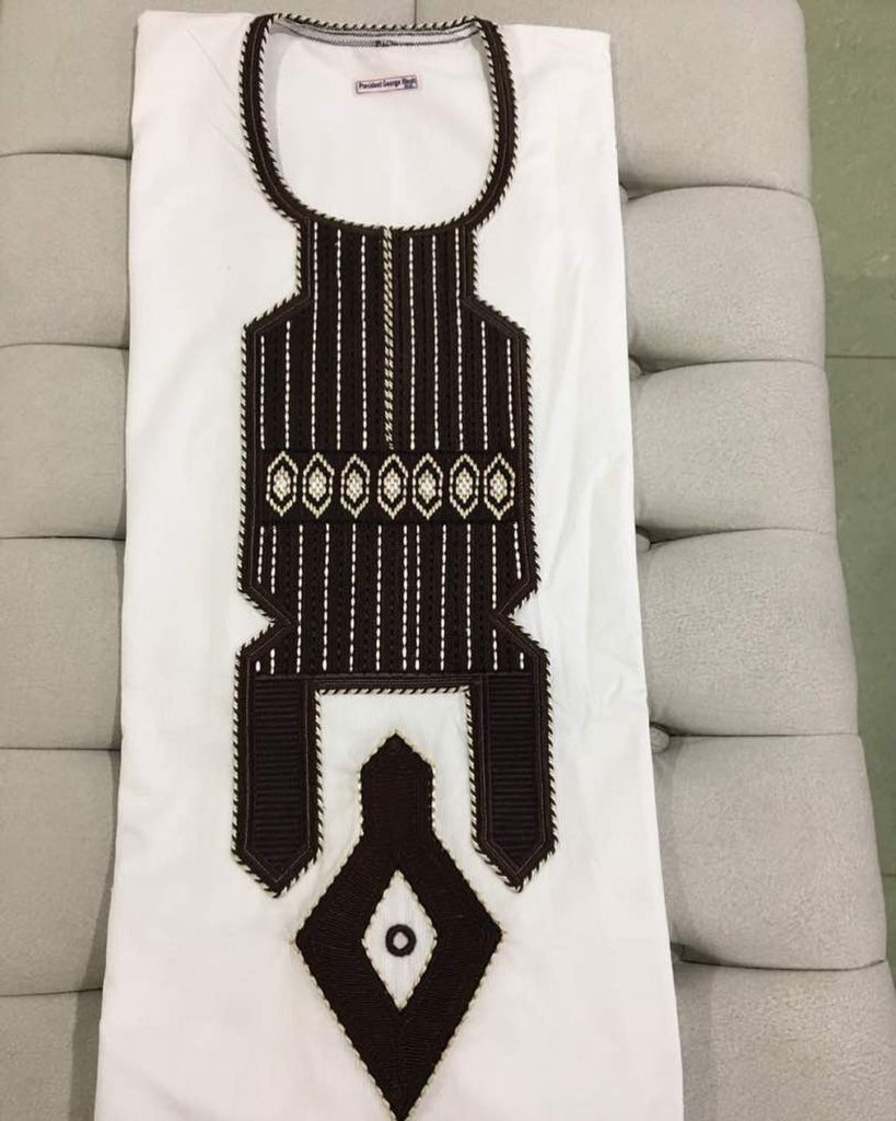 Agbada Embroidery Designs for Nigerian Men (August 2021)
